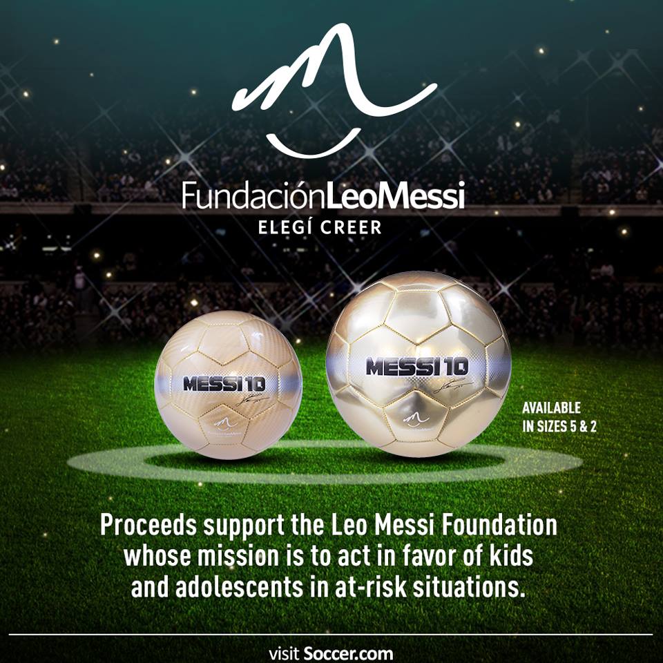 Fundación Leo Messi – Hambre de Crear